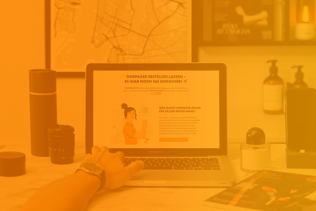 Onepager erstellen lassen zum Festpreis I ONEPAGER.ROCKS